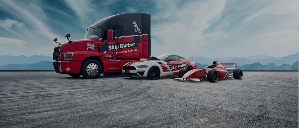 Mack Anthem® hits the apex with Skip Barber Racing School